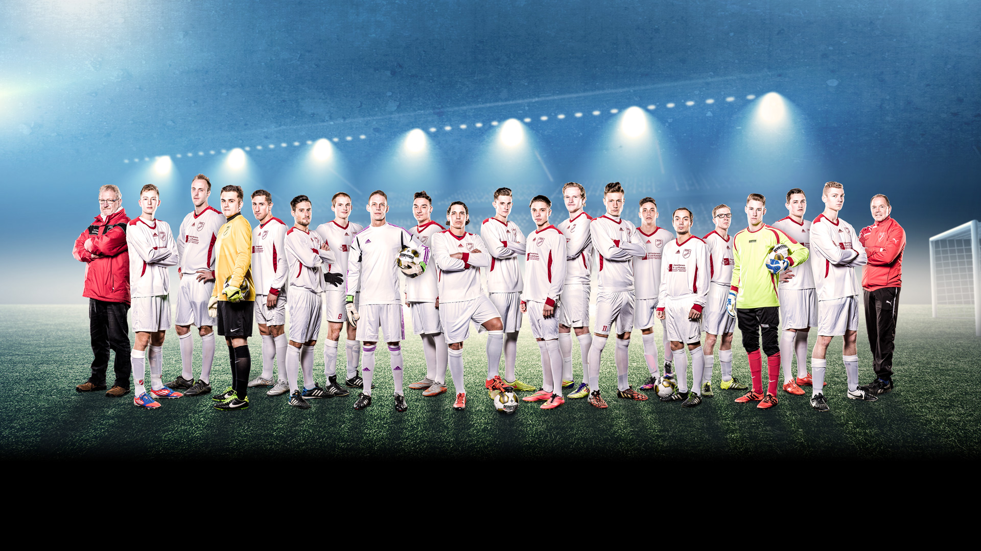 Fußball Mannschaftsfotos - Fotograf für Fußball Teams - Teamshoot